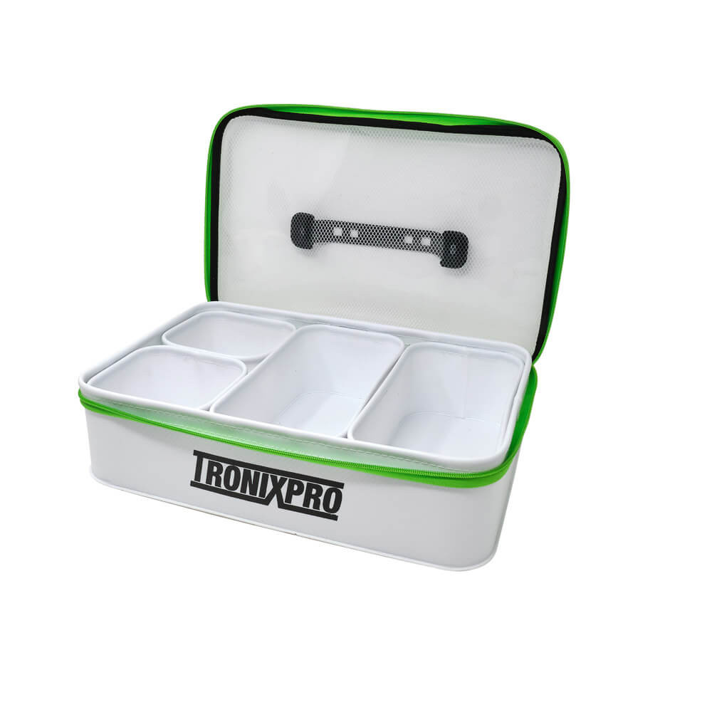 Tronixpro Bait Stocker - 41 x 26 x 10cm - White - Keen's Tackle & Guns