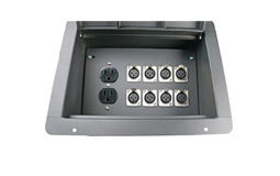 Floor Pockets - Boxes with Power - 8 Channel - Elite Core