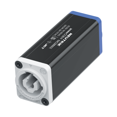 NEUTRIK NAC3MMXX Coupler - powerCON - NAC3MPXXA to NAC3MPXXB - Elite Core