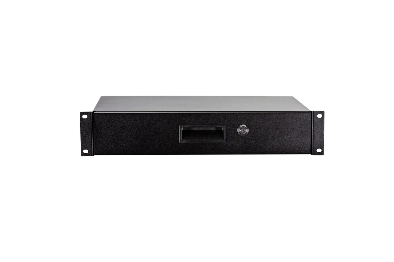 Elite Core RD2U Metal Rack Drawer with Lock, 2U - Elite Core