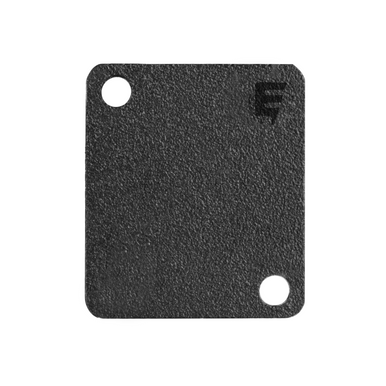 Elite Core D-Sized Metal Plate Hole Cover - Black - Elite Core