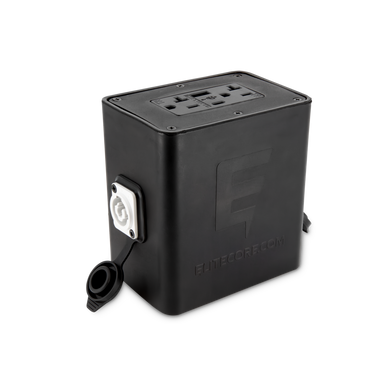 20 Amp Rubber Quad Box with USB-C and USB-A