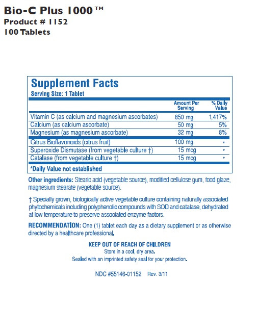 Bio-C Plus 1000 - Biotics Research - The Drugless Doctor