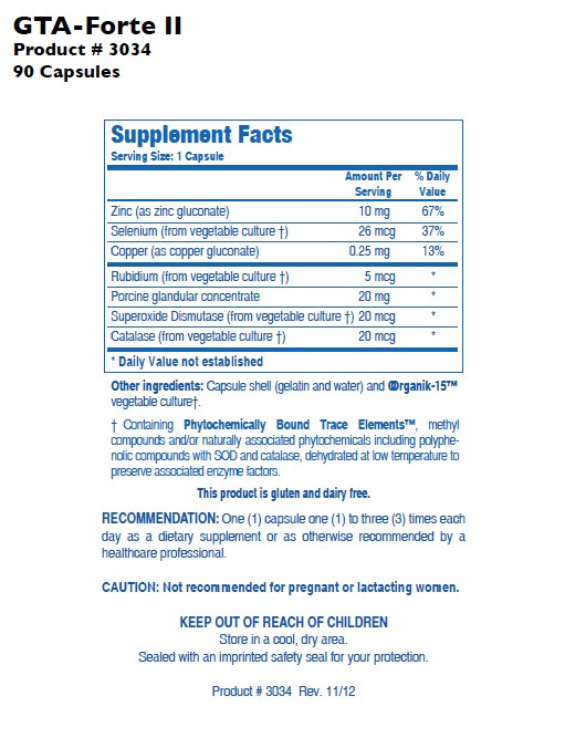 GTA Forte II (90 C) - Drugless Doctor