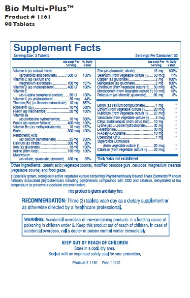 Bio-Multi Plus™ - Biotics Research - The Drugless Doctor