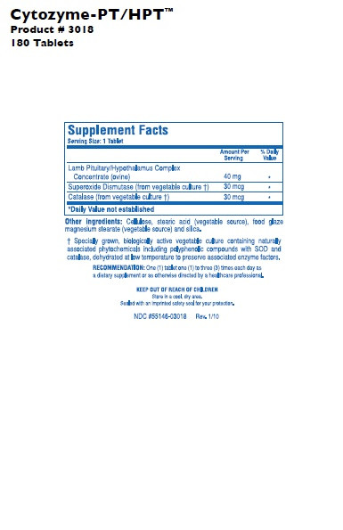 Cytozyme-PT/HPT (Ovine Pituitary/Hypothalamus) - Biotics Research - The ...