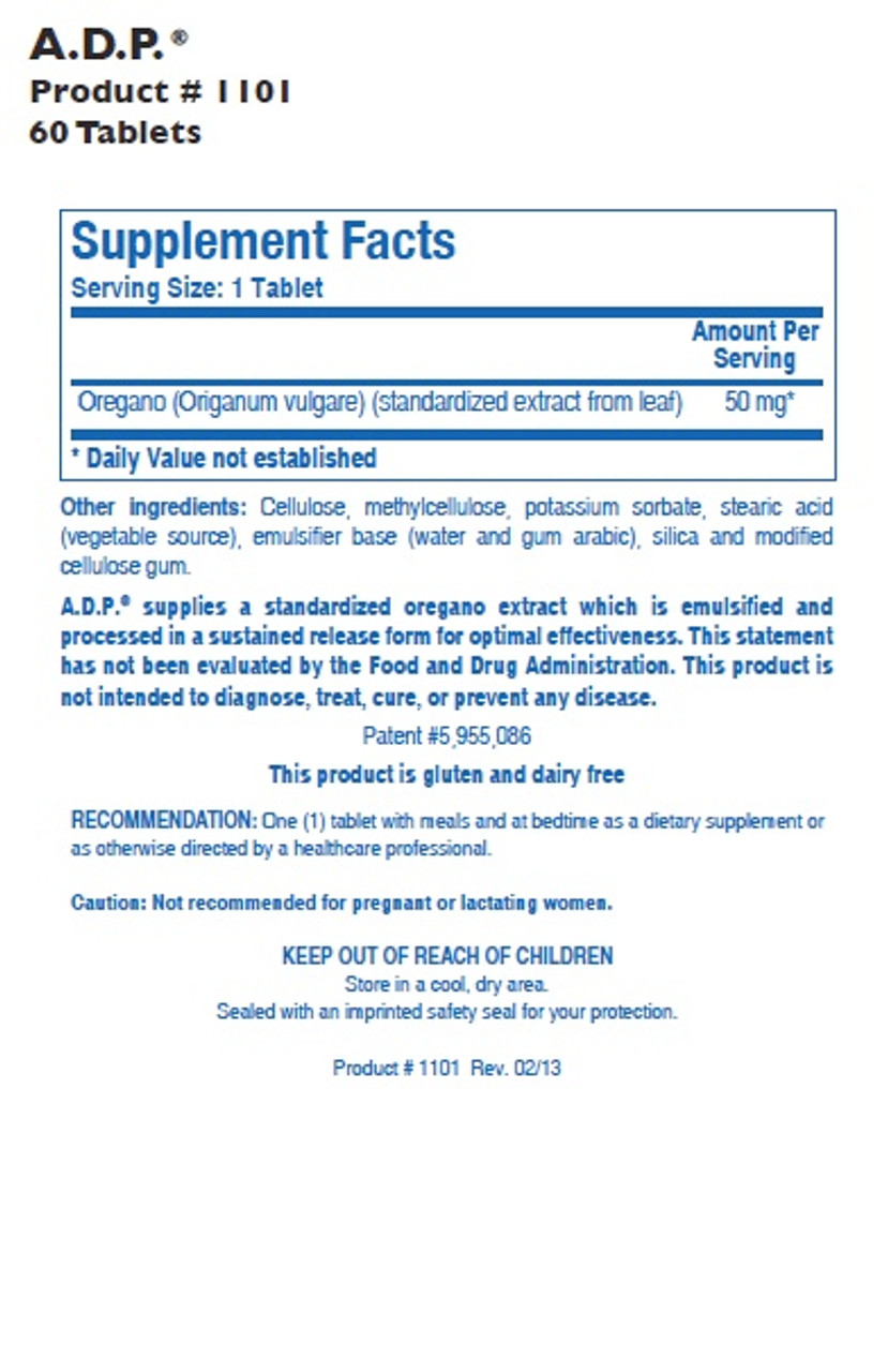 A.D.P.® - Biotics Research - The Drugless Doctor