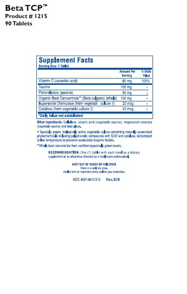 Beta-TCP - Biotics Research - The Drugless Doctor