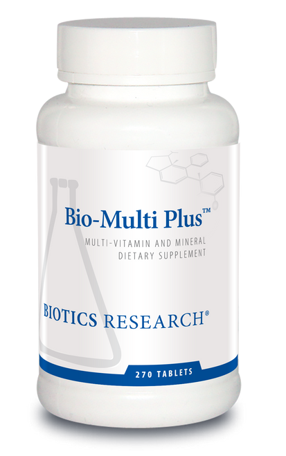 Bio-Multi Plus, 270 Tablets - Biotics Research - The Drugless Doctor