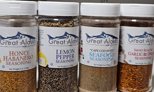 Great Alaska Seafood Seasoning Set | 4 Pack