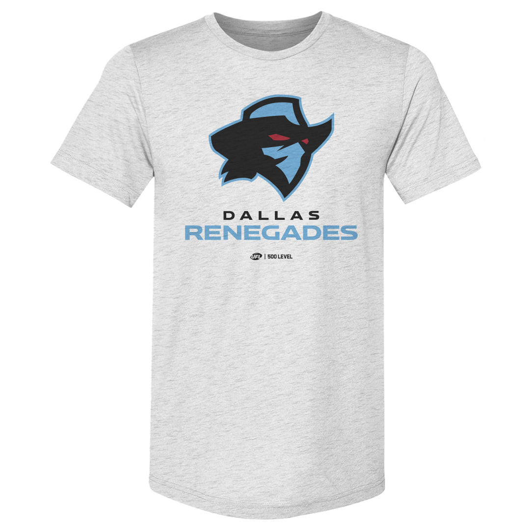 Dallas Renegades Primary Logo Tri Black Men's Premium T-Shirt - ShopTheUFL