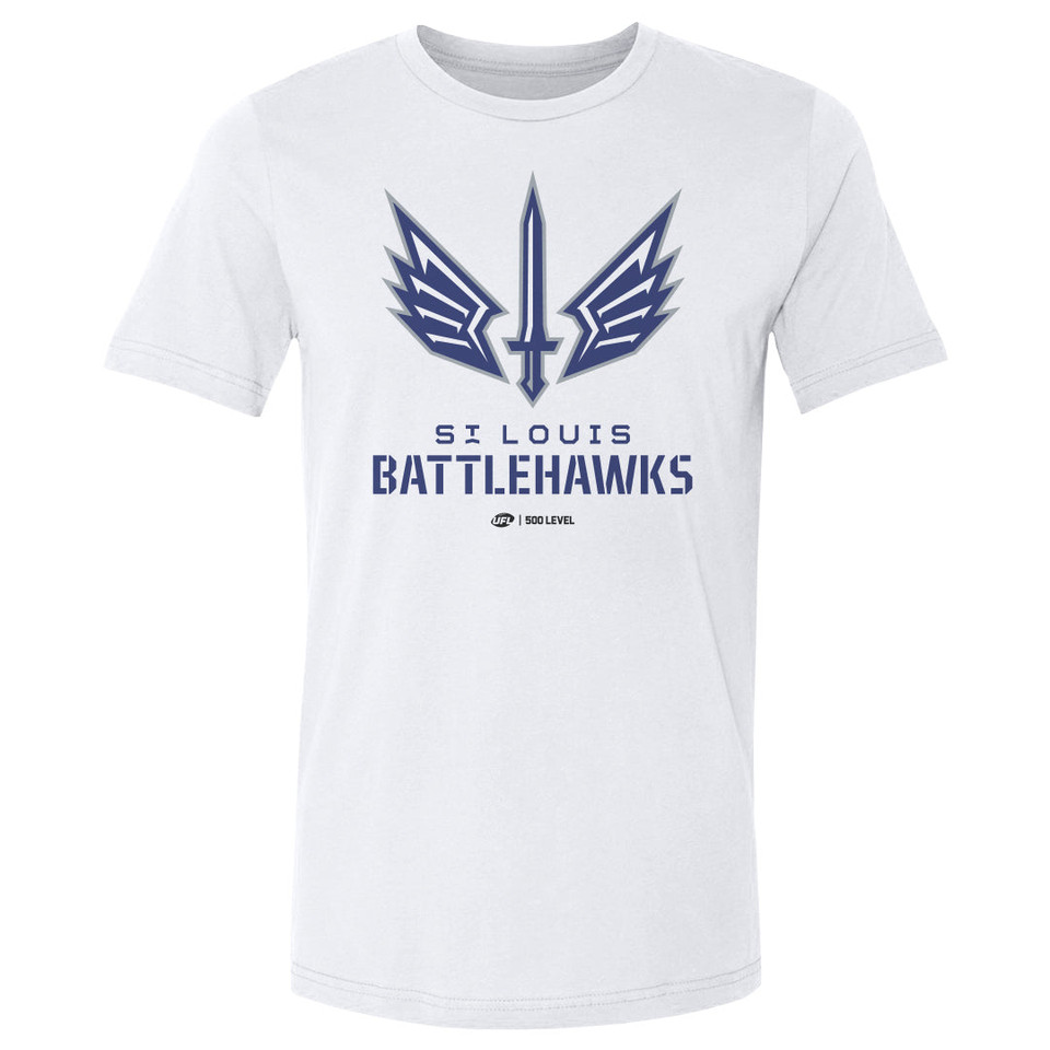 St. Louis Battlehawks Vintage Black Men's Cotton T-Shirt - ShopTheUFL