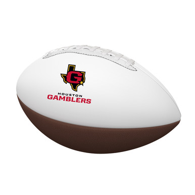 Houston Gamblers Full Gameday Size Autograph Football - ShopTheUFL