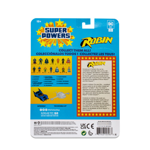 Robin (DC Super Powers) 4.5" Figure - McFarlane Toys Store