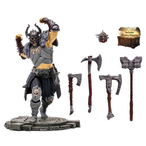 Whirlwind Barbarian: Epic (Diablo IV) 1:12 Posed Figure - McFarlane ...