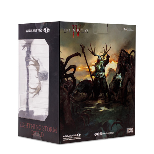 Lightning Storm Druid: Epic (Diablo IV) 1:12 Posed Figure - McFarlane ...