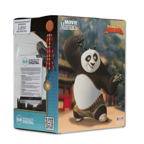 Po (Movie Maniacs: Kung Fu Panda) 6" Posed Figure - McFarlane Toys Store
