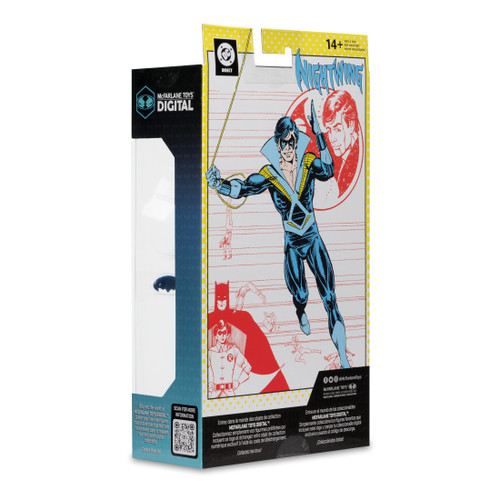 Nightwing (Teen Titans) 7" Figure w/McFarlane Toys Digital Collectible ...