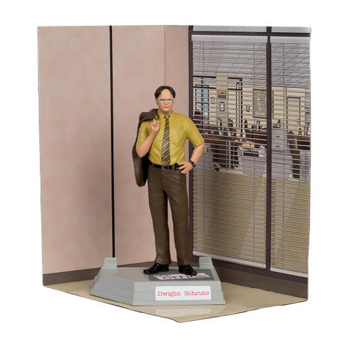 Dwight Schrute (Movie Maniacs: The Office) 6" Posed Figure - McFarlane ...