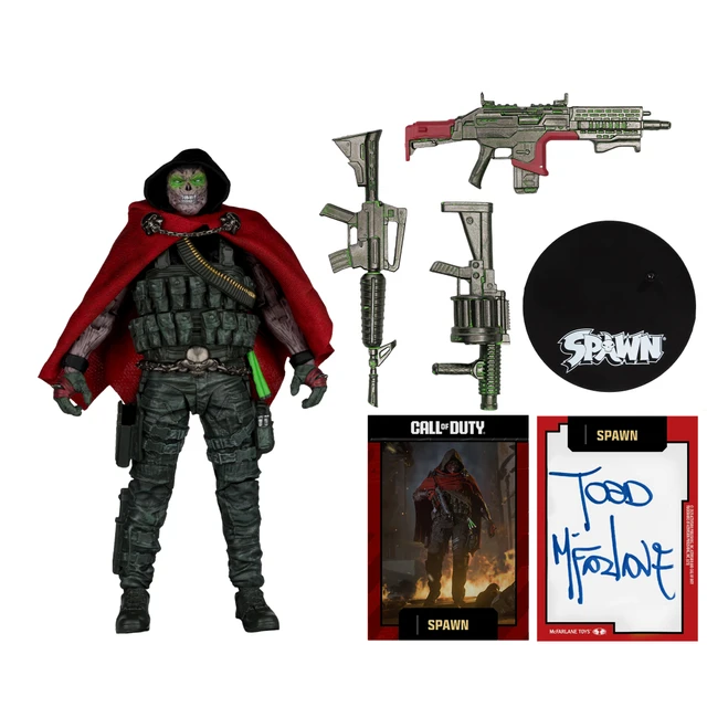 Burned Spawn (Call of Duty) Autograph Series Gold Label 7" Figure ...