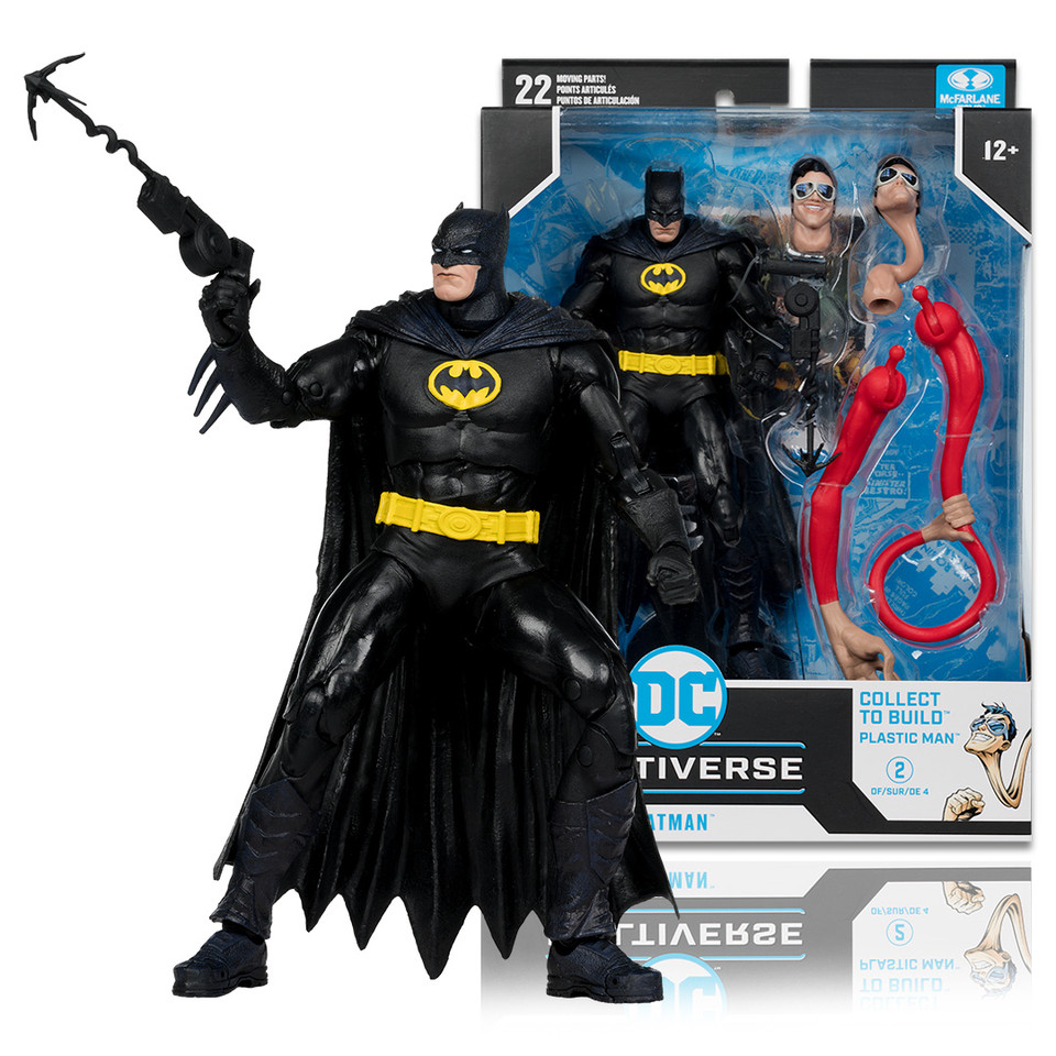 JLA Bundle Set (4) w/Plastic Man 7" Build-A-Figure - McFarlane Toys Store