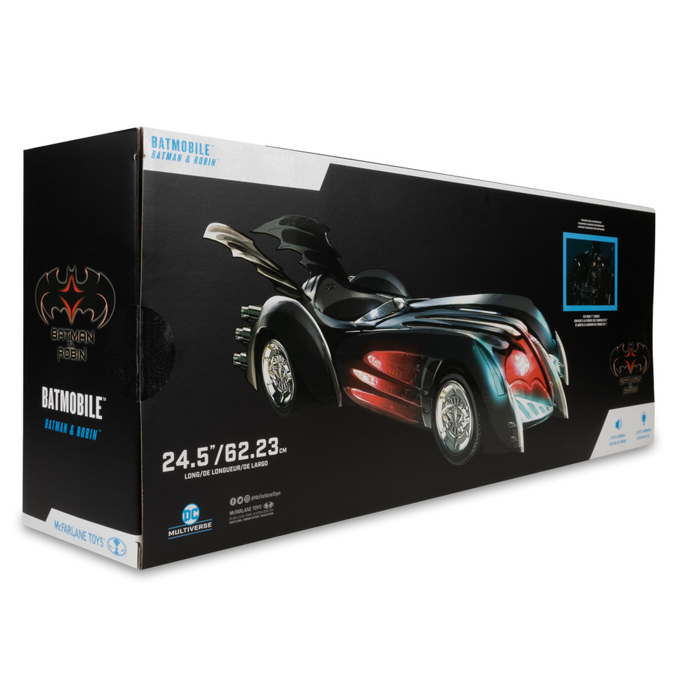 Batmobile (Batman & Robin) Vehicle w/Lights and Sound - McFarlane Toys ...