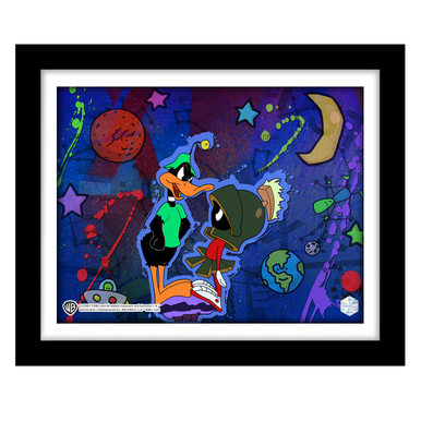 Duck Dodgers in the 24½th Century #1102 (Looney Tunes Animation Cel Art ...