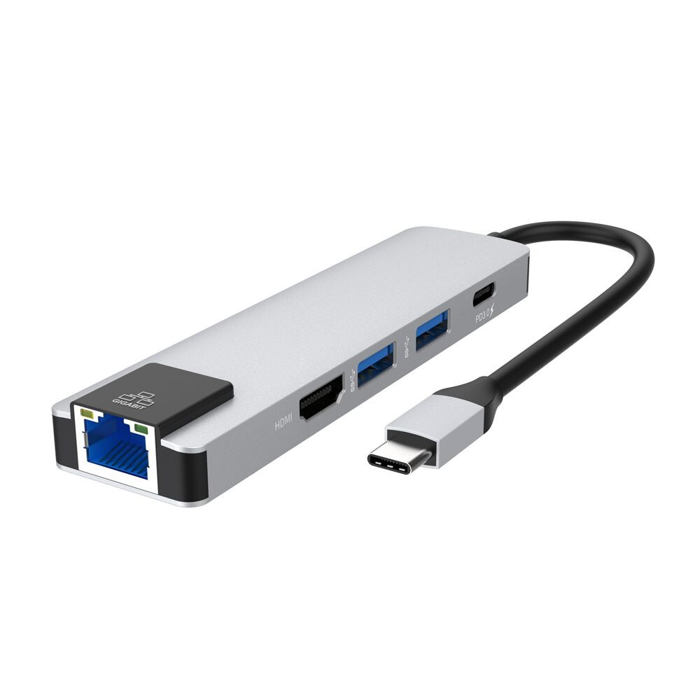 USB Type-C 5 IN 1 Multi-Port Converter Dock | CNCT