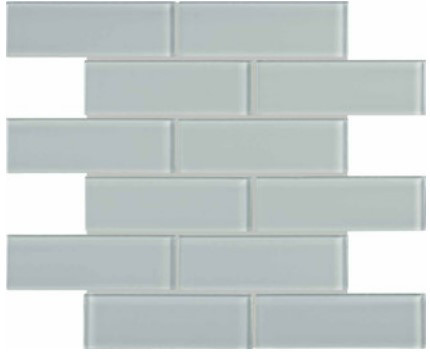 Anatolia Bliss Element Glass 2 x 6 Brick Cloud | Milford Tile Supply in ...