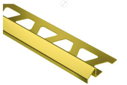 Schluter Reno-U 8' Solid Brass Profile Products - Milford Ceramic Tile
