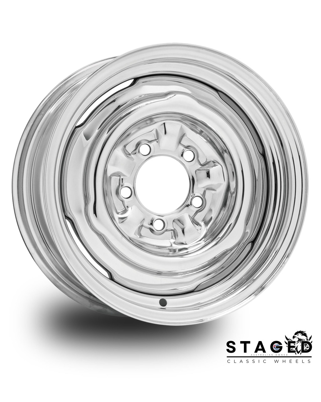 FORD OE WHEEL 15-5 (3) CHR - Antique Tyres