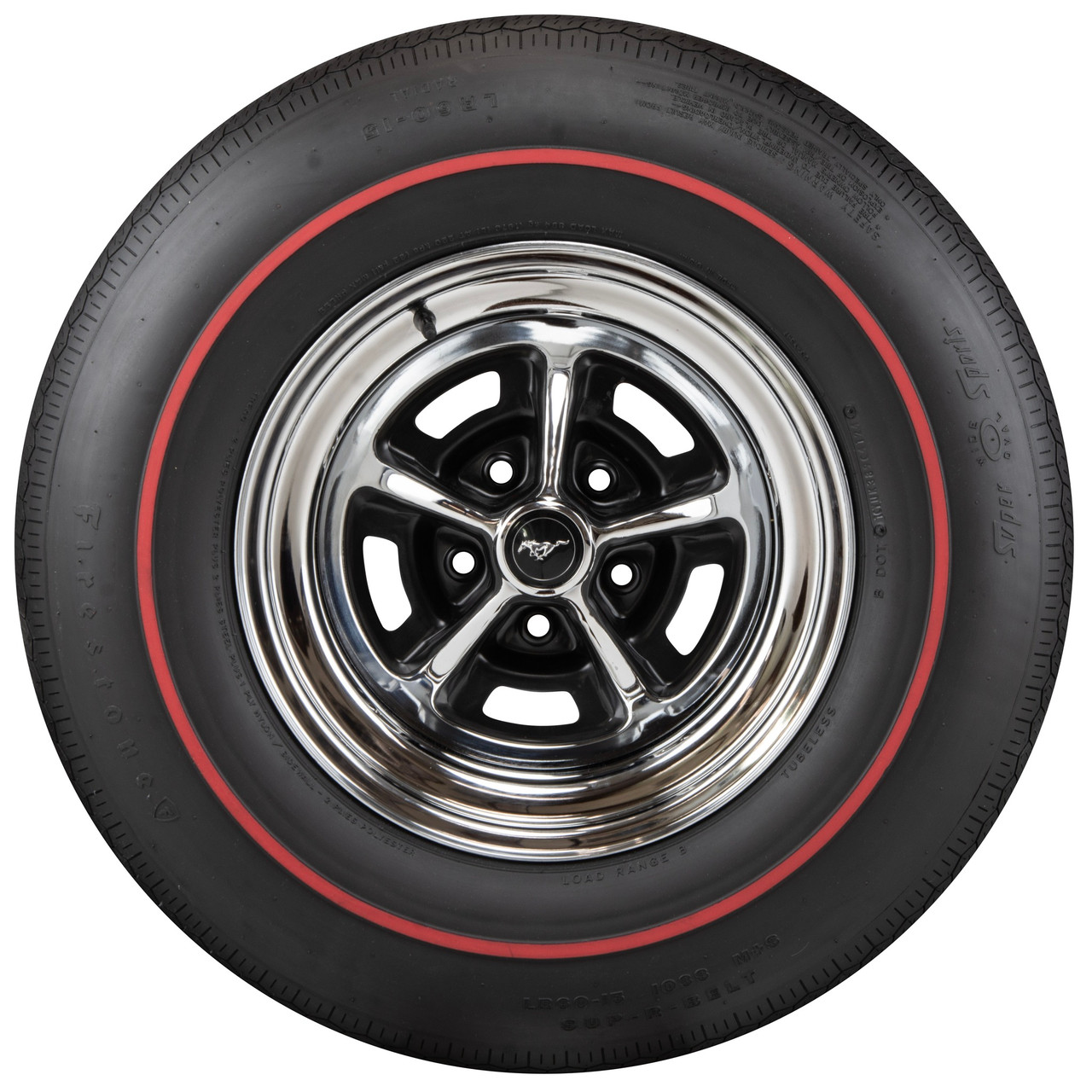 Firestone LR60-15 Wide Oval Redline(RADIAL) - Antique Tyres