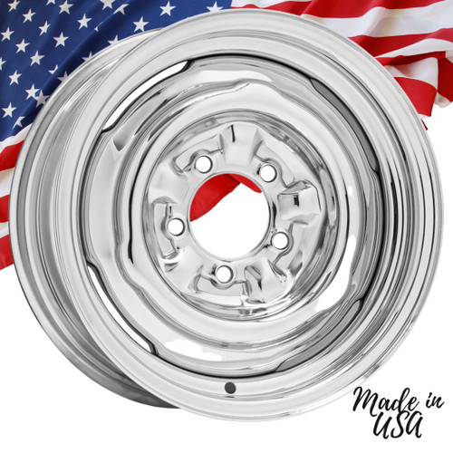 FORD OE WHEEL 14x6 Chrome (4 ) - Antique Tyres