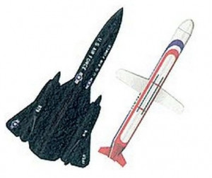 LOC Precision Flying Model Rocket Kit 4" EZI-65 LOC PK-64