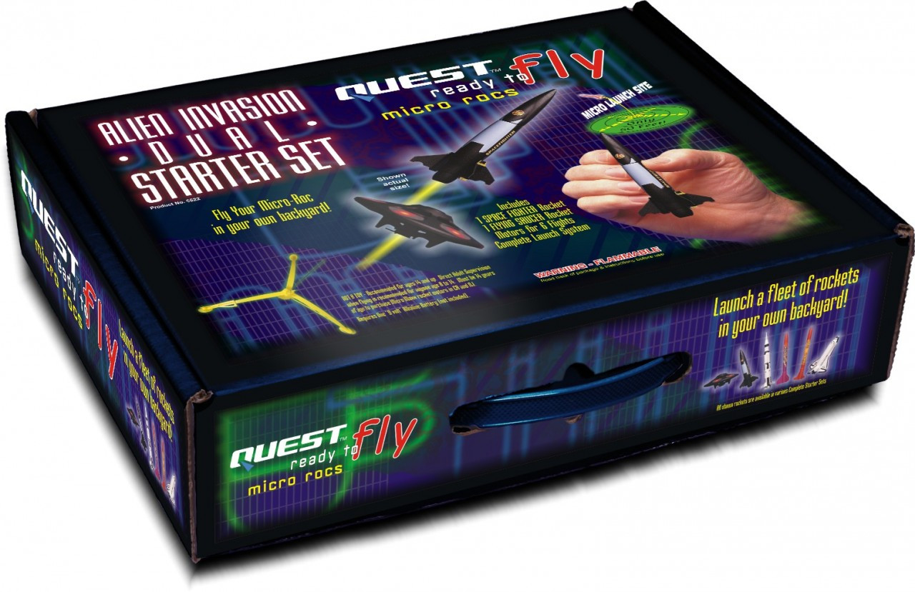 Quest Starter Kit Micro Flyers Alien Invasion Dual QST 5622