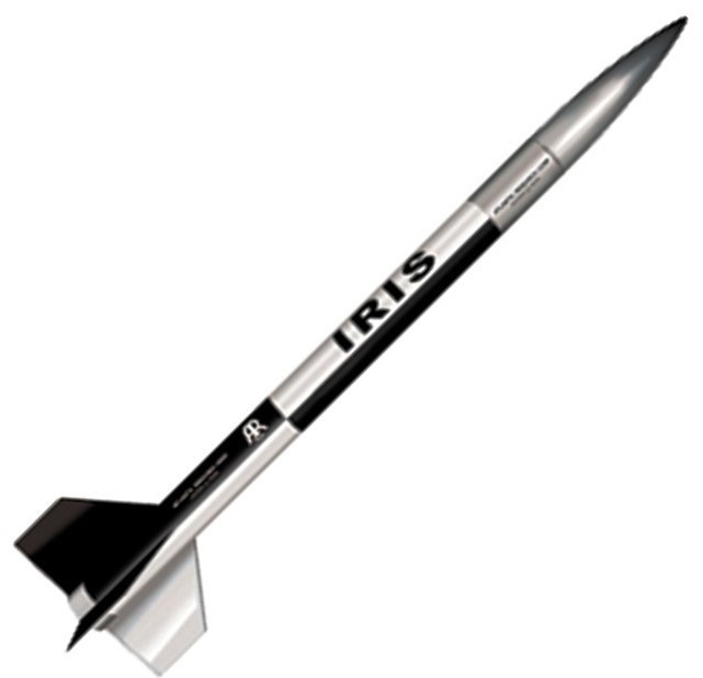 LOC Precision Flying Model Rocket Kit 3.1" IRIS 38mm Motor LOC YIRIS3-38
