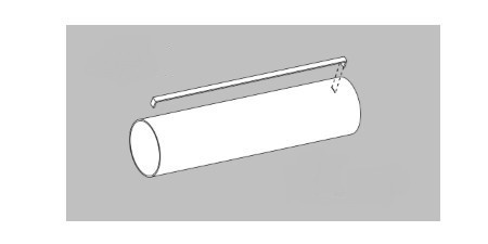 Semroc Body Tube ST-7 3.5" Long Punched SEM-ST-735E