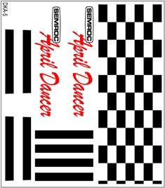Semroc Decal - April Dancer SEM-DKA-05