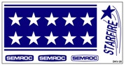 Semroc Decal - Starfire SEM-DKV-20