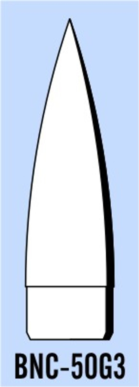 Semroc Balsa Nose Cone ST-9 2.93" Ogive SEM-BNC-50G3