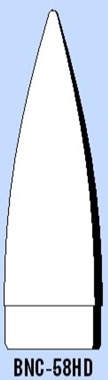 Semroc Balsa Nose Cone BT-58 4.6" Ogive SEM-BNC-58HD