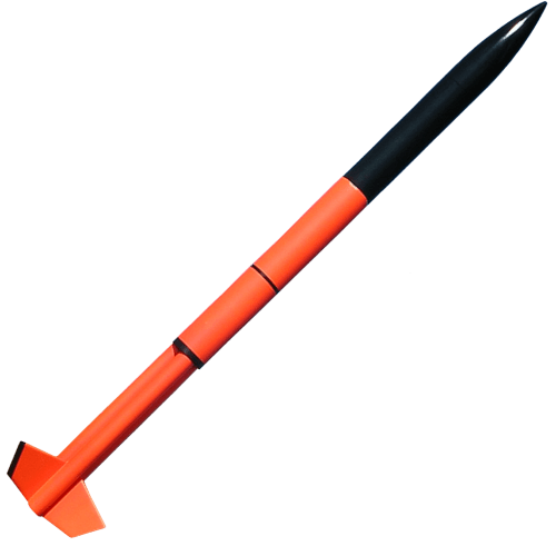 Rocketarium Flying Model Rocket Kit Trident T172-18 ROC-RK-0218