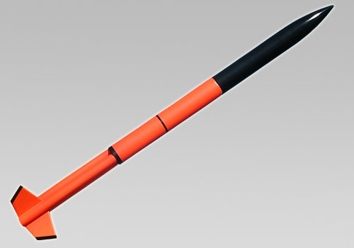 Rocketarium Flying Model Rocket Kit Trident T172-18 ROC-RK-0218