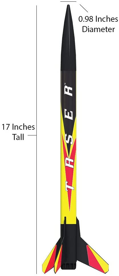 Estes Flying Model Rocket Starter Kit Taser 1491