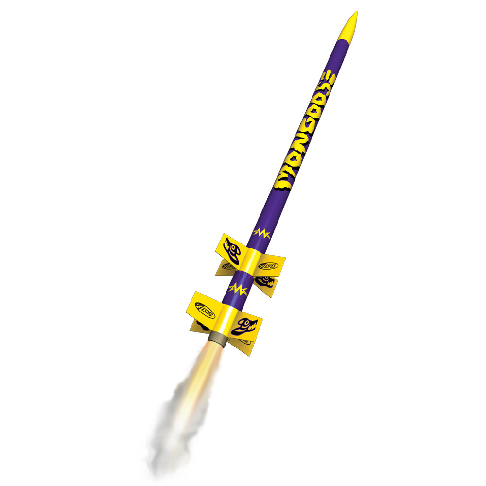 Estes Flying Model Rocket Kit Mongoose 2092