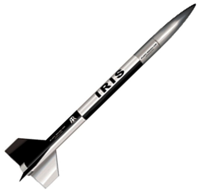 LOC Precision Flying Model Rocket Kit 2.26" IRIS 29mm motor LOC YIRIS229