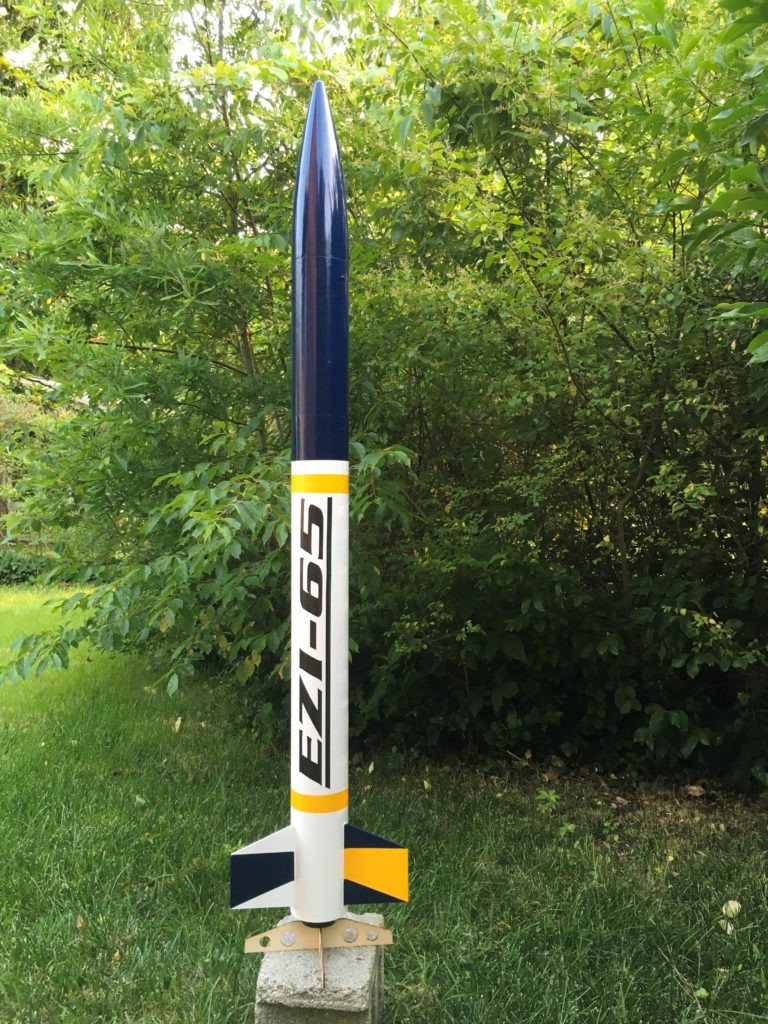 LOC Precision Flying Model Rocket Kit 4" EZI-65 LOC PK-64