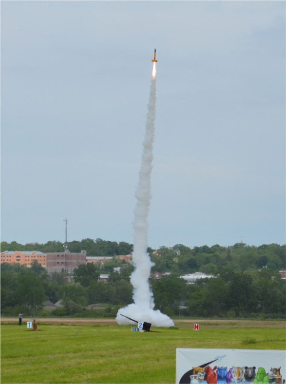 LOC Precision Flying Model Rocket Kit 7.5" Goblin LOC GOBLIN75