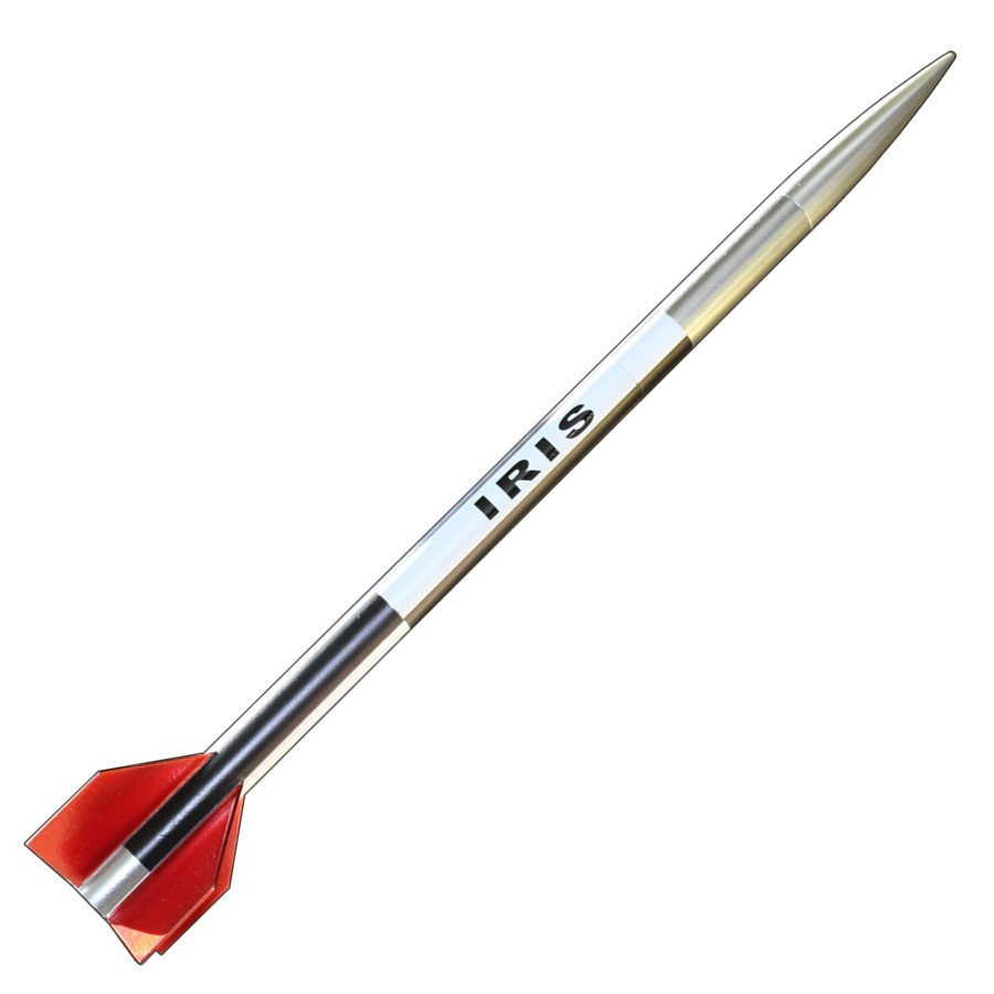 LOC Precision Flying Model Rocket Kit 1" IRIS LOC LONE-IRIS