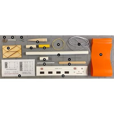 ASP Flying Model Rocket Kit Astrobee D 13mm ASP KASTD-13